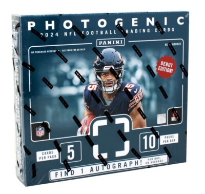 2024 PANINI PHOTOGENIC FOOTBALL HOBBY BOX BLOWOUT CARDS | eBay