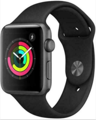 Complete Working Apple Watch Series 3 42mm Space Gray Black Aluminum ...