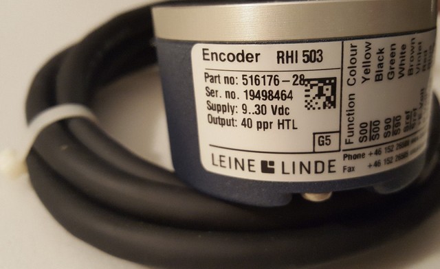 Leine Linde Encoder RHI 503 - P/n 516176-28 9-30vdc 40ppr HTL for sale ...