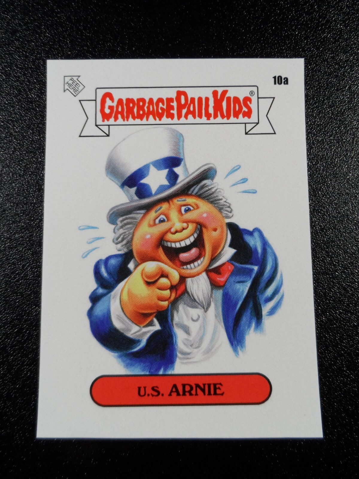 U.S. Arnie Uncle Sam Spoof Moment of Laughter Day 4-14 Garbage Pail ...