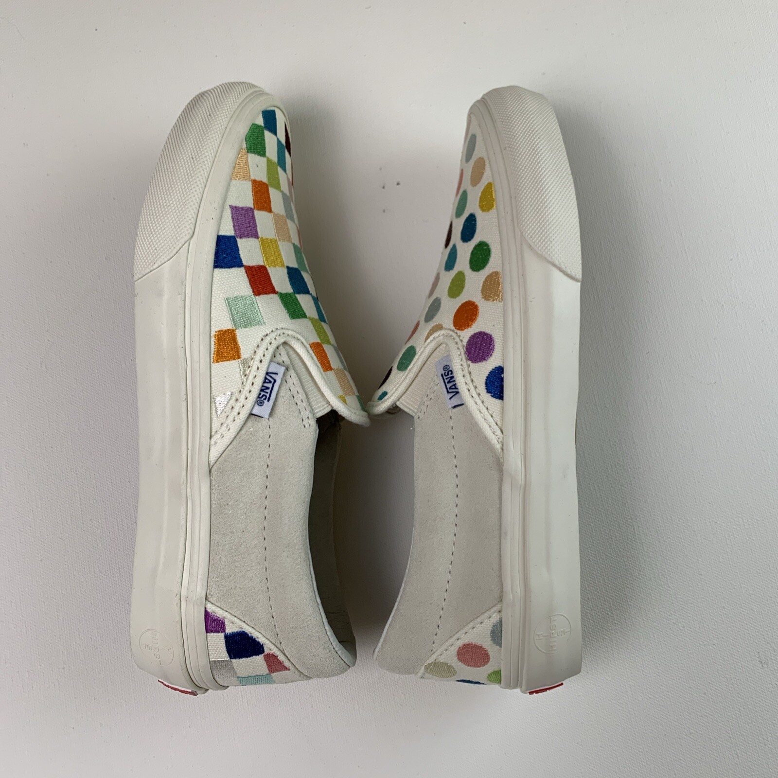 Vans Vault x Damien Hirst Classic Slip-on V Mens 5 Dotschkrbrd Dots ...