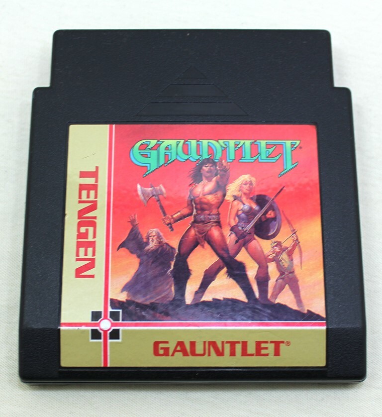 Gauntlet Nintendo NES Gauntlet Black Tengen Game Cartridge Only | eBay