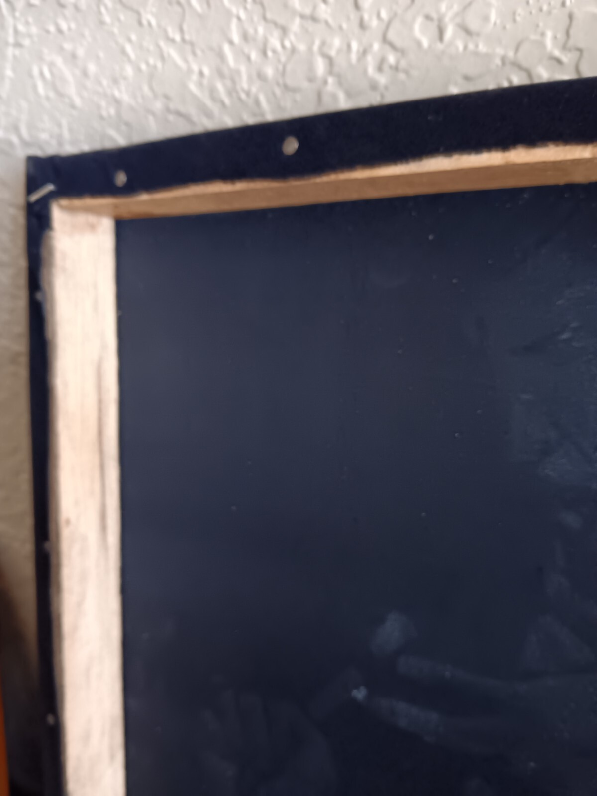 ELVIS PRESLEY Last CONCERT Blue scarf - Black velvet painting 16x20 THE ...