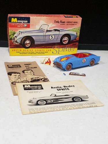 Monogram Austin-Healy Sprite Sports Car Model Kit 1/32 P406 1960 ...