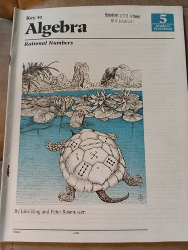 Key To Algebra Workbook 5: Rational Numbers Paperback Book Rasmussen | eBay