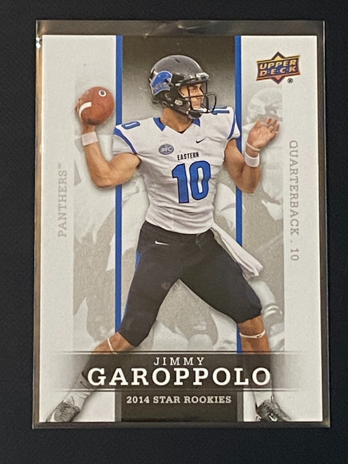 🏈 2014 Upper Deck Star Rookies Football Base Card Rookie #15 Jimmy ...