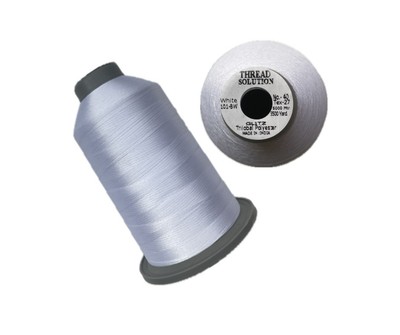 THREAD SOLUTION GLITZ Trilobal Polyester Embroidery Thread 40 Wt 5500 ...