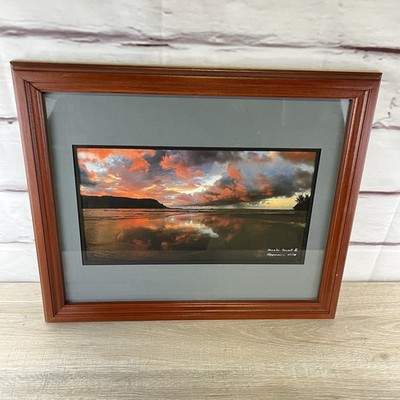Arius Hopman Haualei Sunset 3 Hawaii Giclee Photo Art COA | eBay