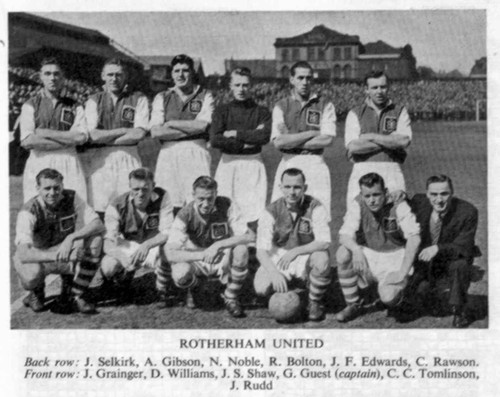 ROTHERHAM UNITED FOOTBALL TEAM PHOTO>1950-51 SEASON | eBay