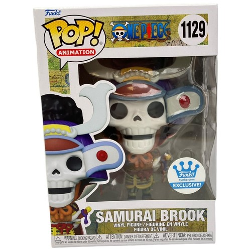 Funko Pop One Piece Samurai Brook #1129 Vinyl Figure Funko.com Excl ...