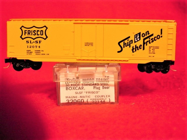 KD 32060-1 SL-SF FRISCO 'Ship it on the Frisco' 50' PD Box Car #12074 N ...