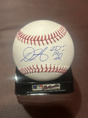 Dillon Tate Signed Rawlings ROMLB Baseball Baltimore Orioles Autograph ...
