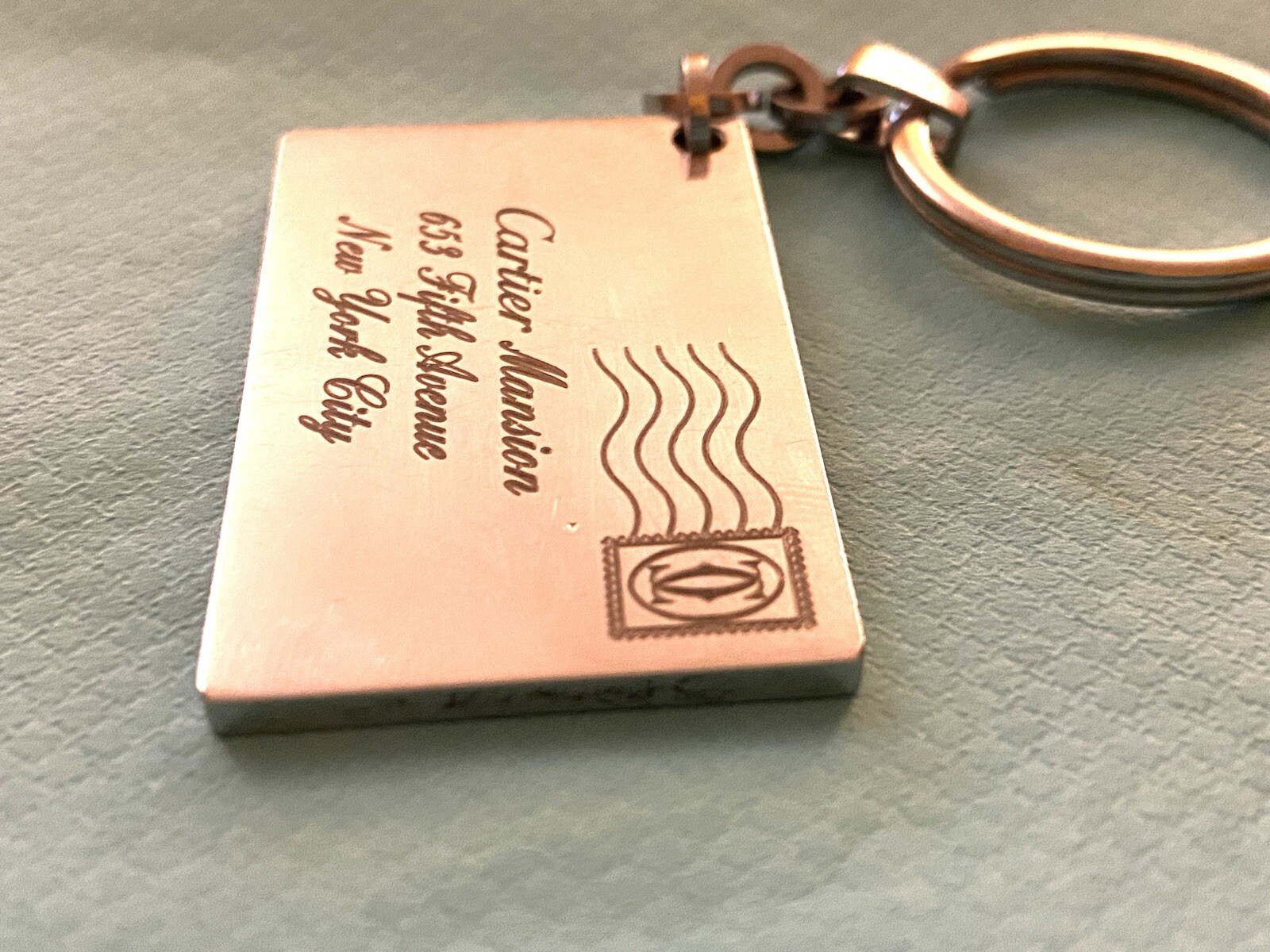 Cartier Palo Alto Key Chain .Key Holder - Gem