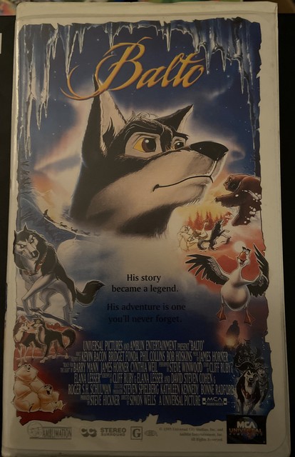 Balto (VHS, 2002, Clamshell) for sale online | eBay