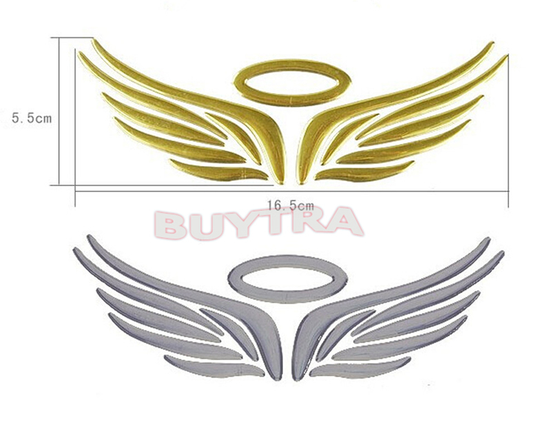 3D Angel Fairy Wings Car Auto Truck Logo Emblem Badge Decal Sticker 3 ...
