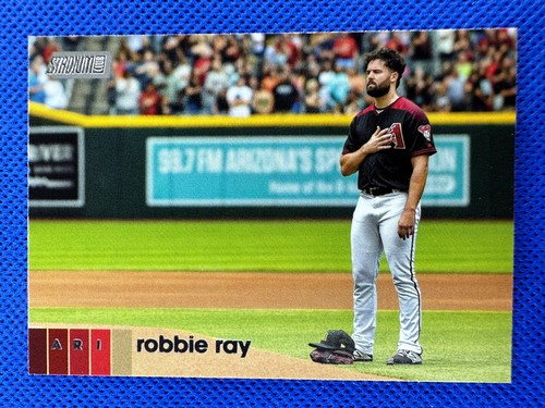 2020 #114 Robbie Ray Topps Stadium Club Baseball Arizona Diamondbacks ...