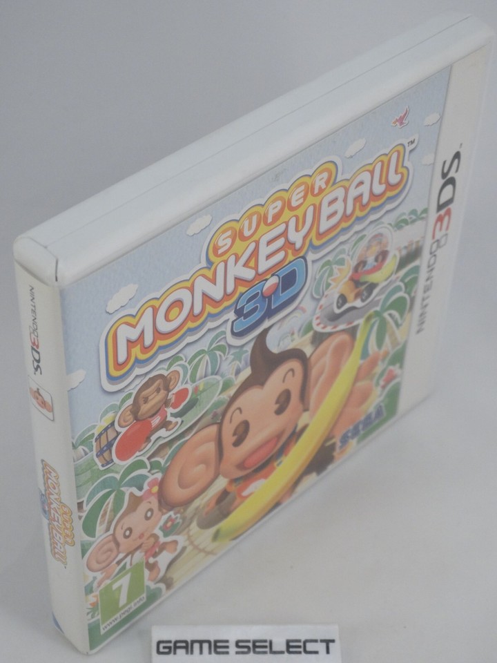 Super Monkey BALL 3D Nintendo 3DS 2DS Pal Eu Eur - - Original Complete | eBay Australia