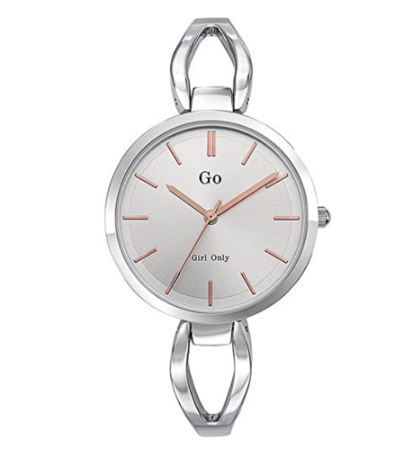 GIRL ONLY Ladies 35mm Silver Quartz Watch – Elegant Analogue Style ...