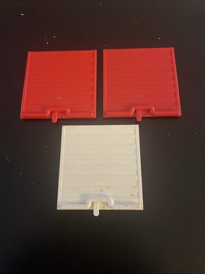 LEGO 4511 Door Sliding Type 1 - Red White Vintage 3 Pieces | eBay