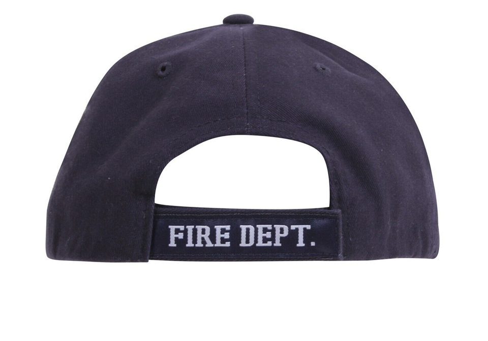 Fire Department - Navy Blue - Deluxe low Profile Baseball Cap | eBay