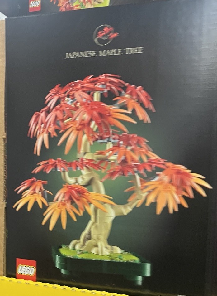 LEGO Botanicals Japanese Red Maple Tree 10348 Building Kit (474 Pieces ...