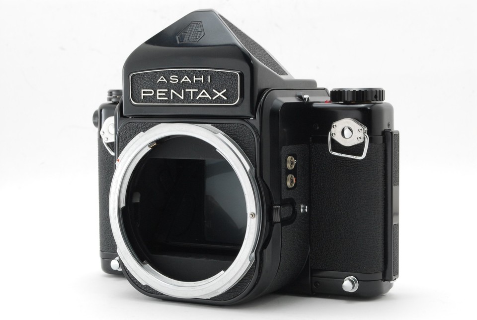 [NEAR MINT] PENTAX 6x7 67 Eye Level Mirror Up SMC T 75mm f/4.5 Lens ...