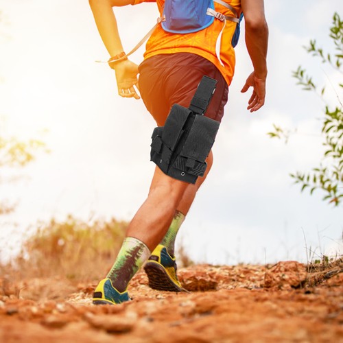 2 pcs Outdoor Sports Leg Bag Multi-function Thigh Bag Mobile Phone Leg ...