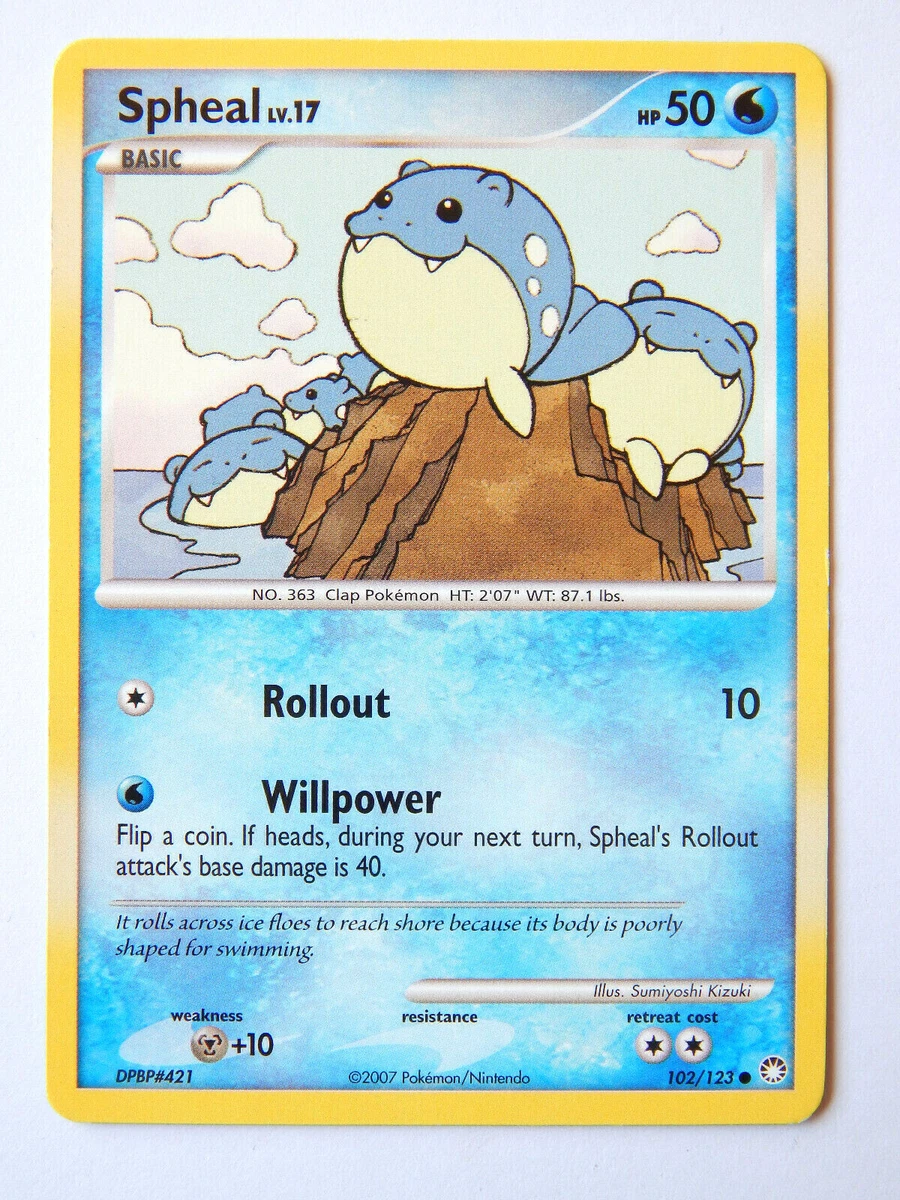Spheal Pokemon Card