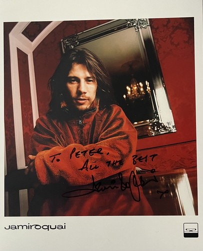 Jamiroquai : Jay Kay - Signed Autograph Promo Photo | eBay