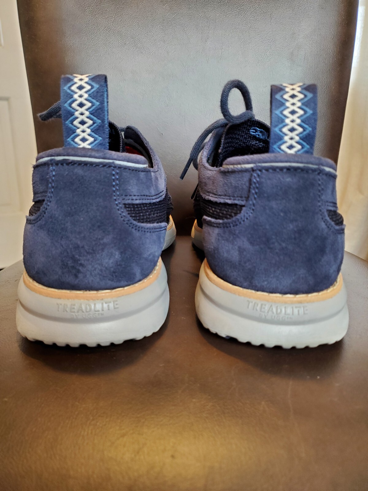 EUC UGG Union Derby Hyperweave Shoes 1106993 Navy Treadlite Energ Men's ...