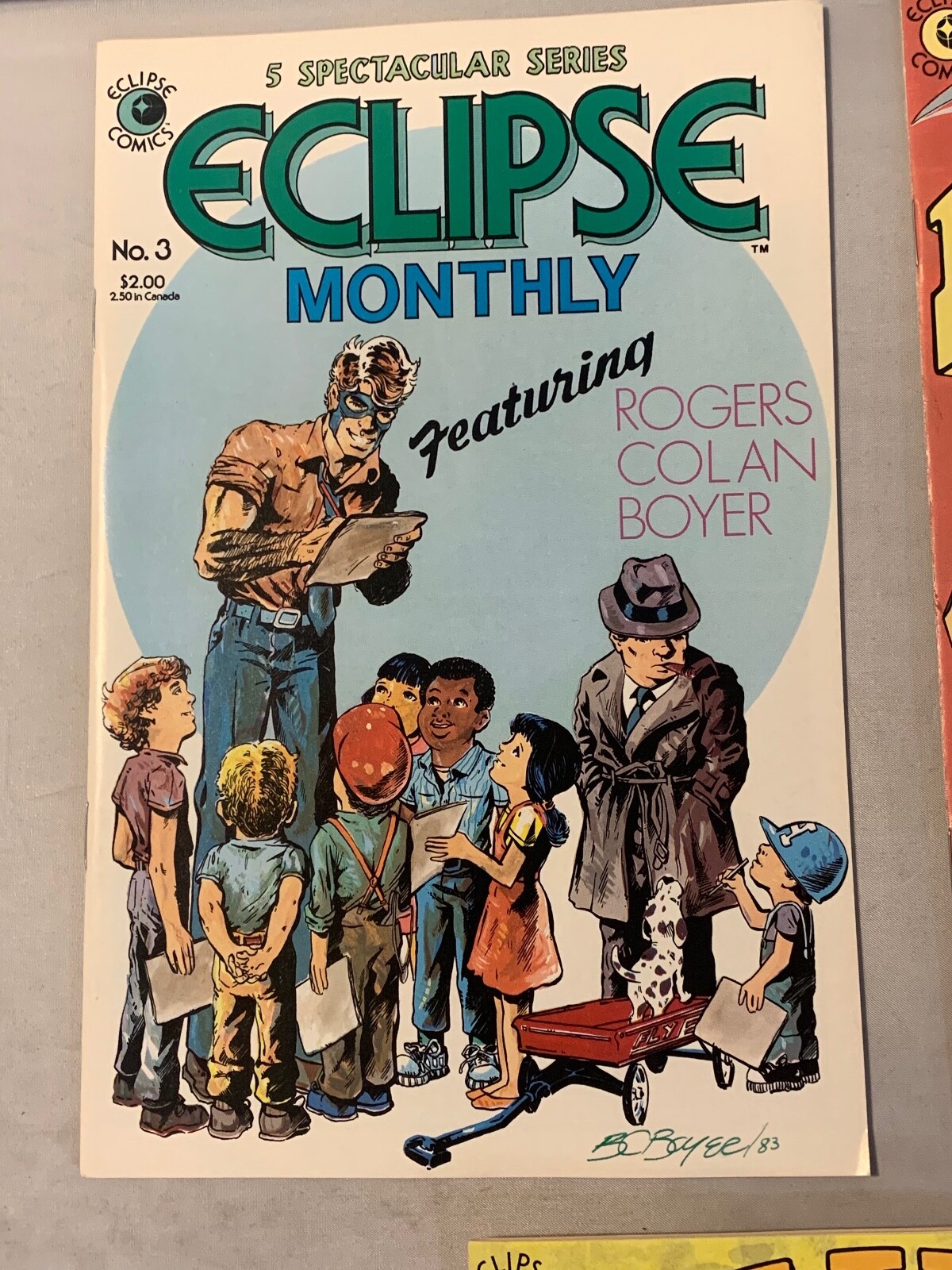 ECLIPSE COMICS - ECLIPSE MONTLY ISSUES 3 4 & 10 | eBay
