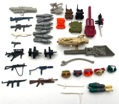 Vintage GI Joe Weapons Packs Accessories Lot 35 pieces - AS IS | eBay