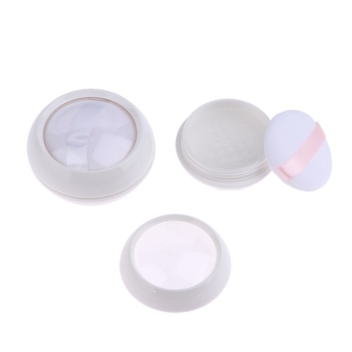 Powder Box Travel Loose Container Empty Reusable Case With Sieve Powder ...