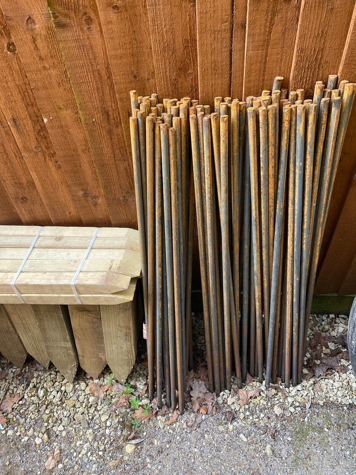 Steel Setting Out Road Pins 16mm 1000mm Long | eBay UK