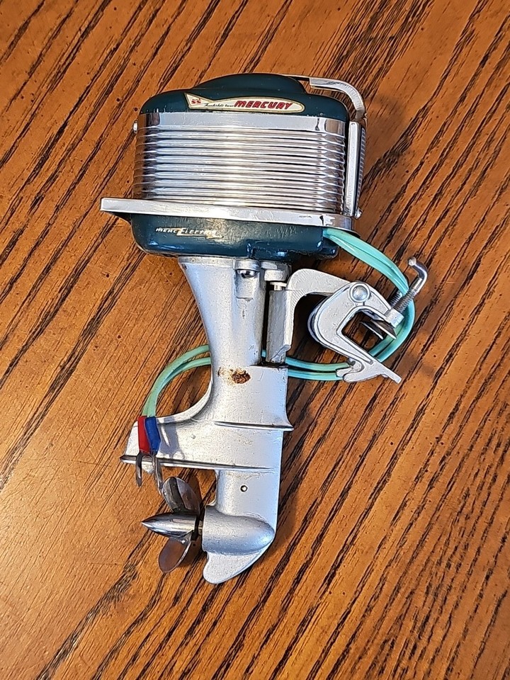 Vintage K&O Mercury Thunderbolt Mark 55 Toy Outboard Boat Motor with ...