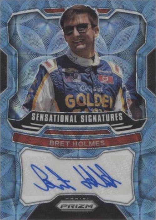 2022 Panini Prizm - Sensational Signatures Bret Holmes #S-BH Carolina Blue Scope Prizm /75 (AU ...