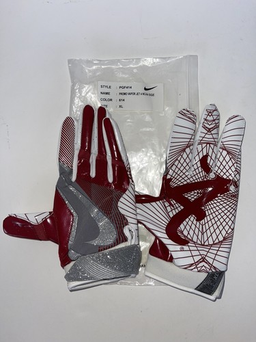 NIKE ALABAMA CRIMSON TIDE TEAM ISSUED PROMO VAPOR JET 4 NCAA FOOTBALL ...