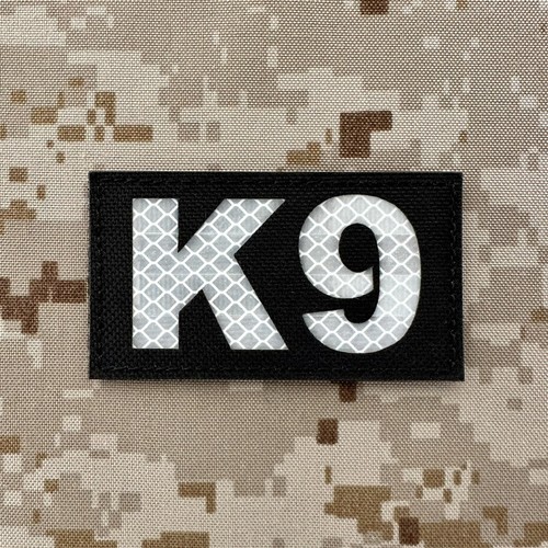 K9 Canine Patch First Responder Police SAR Fire Rescue Reflective - Hook & Loop | eBay