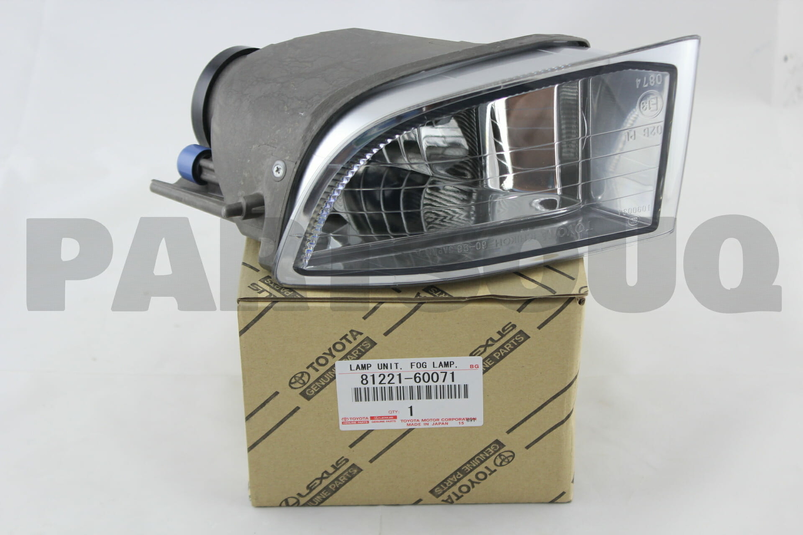 8122160071 Genuine Toyota LAMP UNIT, FOG LAMP, LH 81221-60071 | eBay
