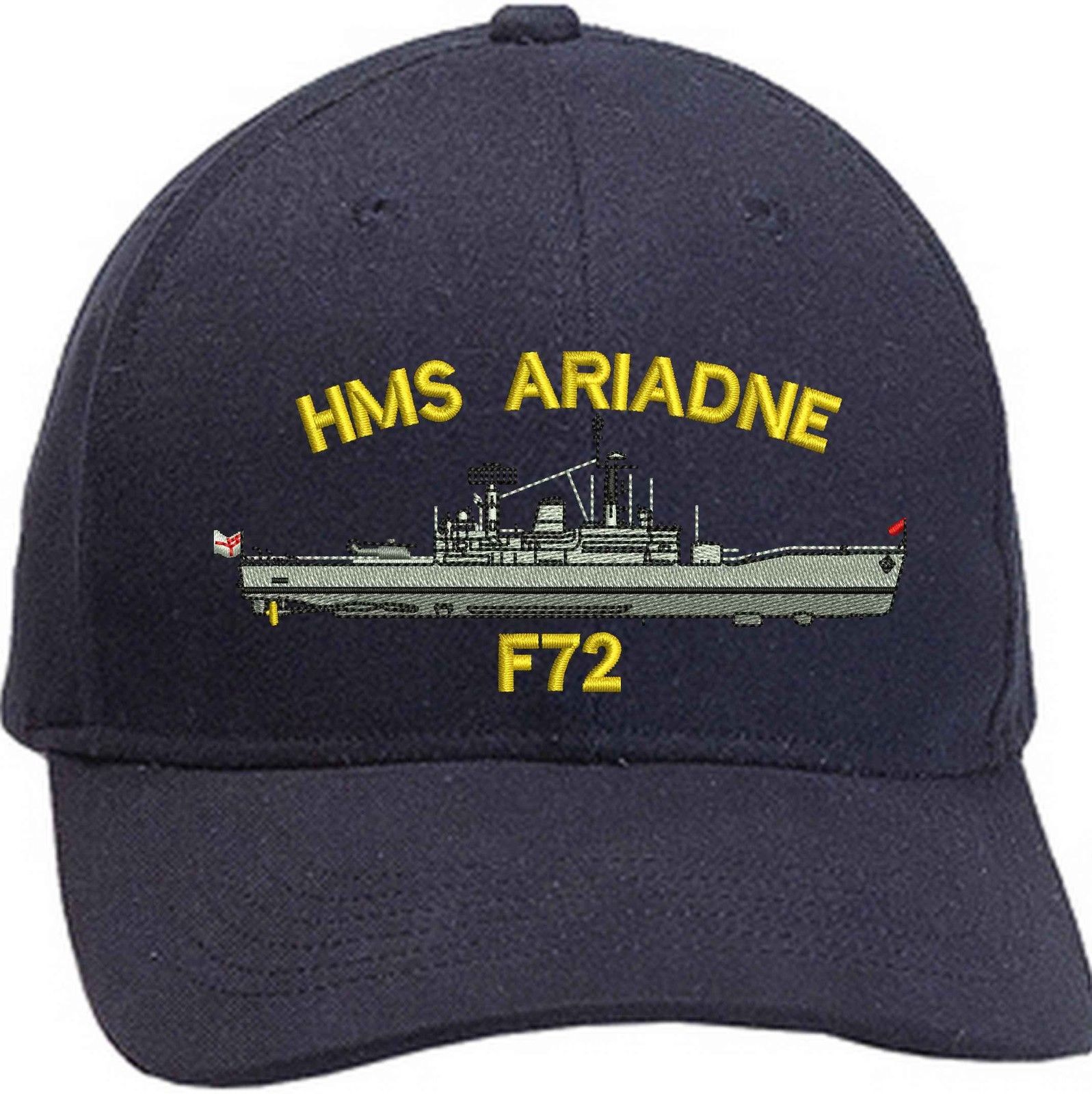 HMS Ariadne F72 Leander Class Embroidered Baseball Caps | eBay
