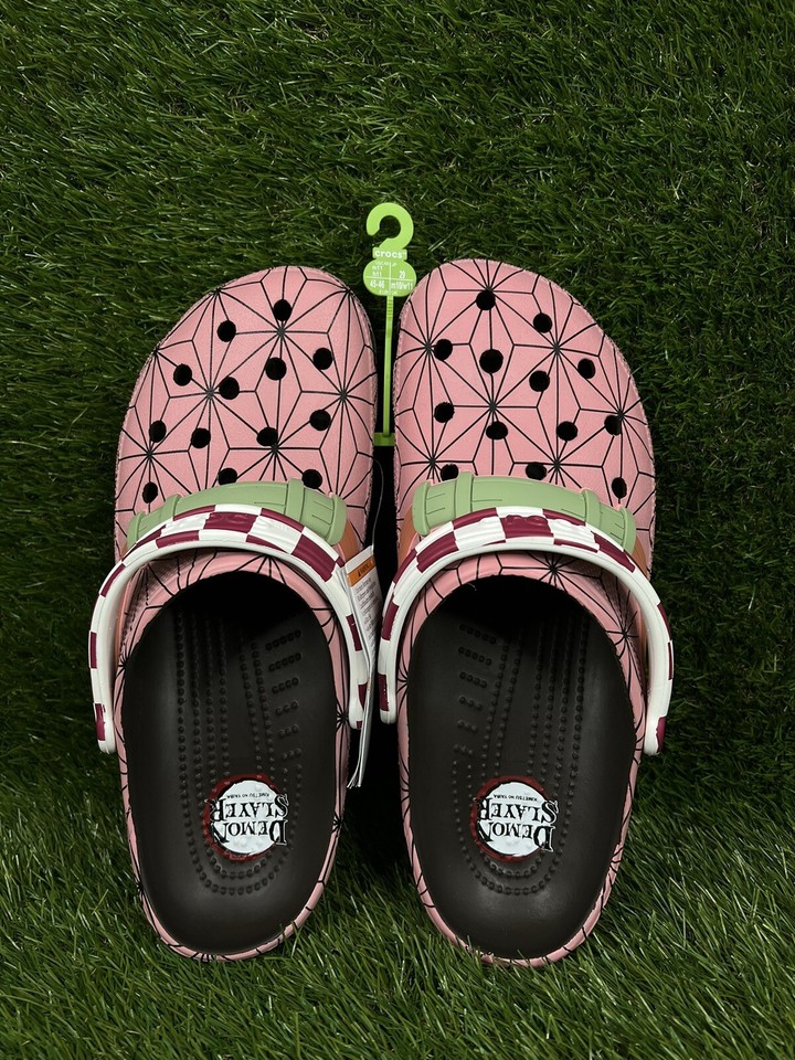 Size 11 Crocs Demon Slayer Clog Nezuko Beach 209320-206 Anime Brand New ...