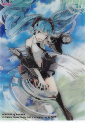 Vocaloid Hatsune Miku Trading Card Clear Card Collection MIKU 11 HOLO ...