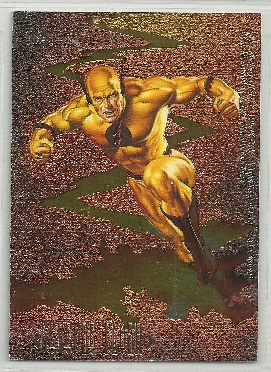DC Master Series (SkyBox) DOUBLE-SIDED "Spectra" Chase Card #DS4 FLASH ...