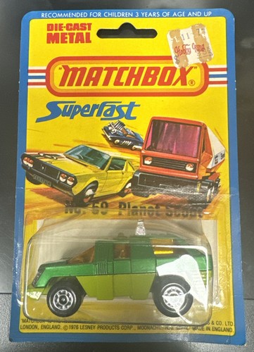Vintage 1975 Matchbox Superfast Planet Scout #59 | eBay