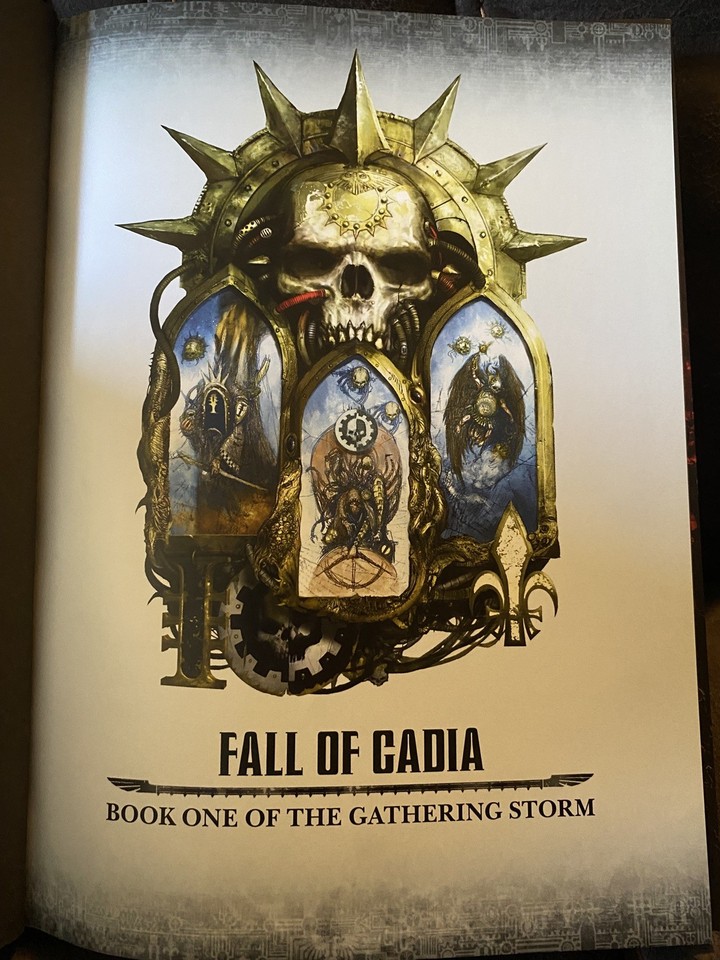 Warhammer 40K Gathering Storm I - Fall Of Cadia Good Condition | eBay