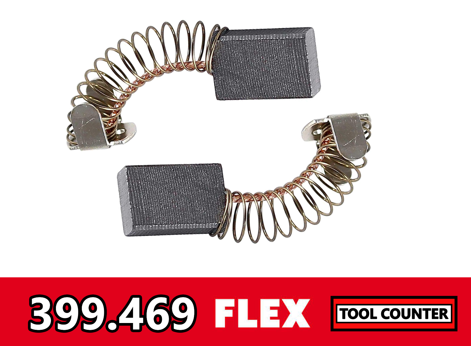 FLEX Carbon Brush Set (399.469) AUTO-STOP (ZL9 DL9 DLS9 )Angle Grinders ...