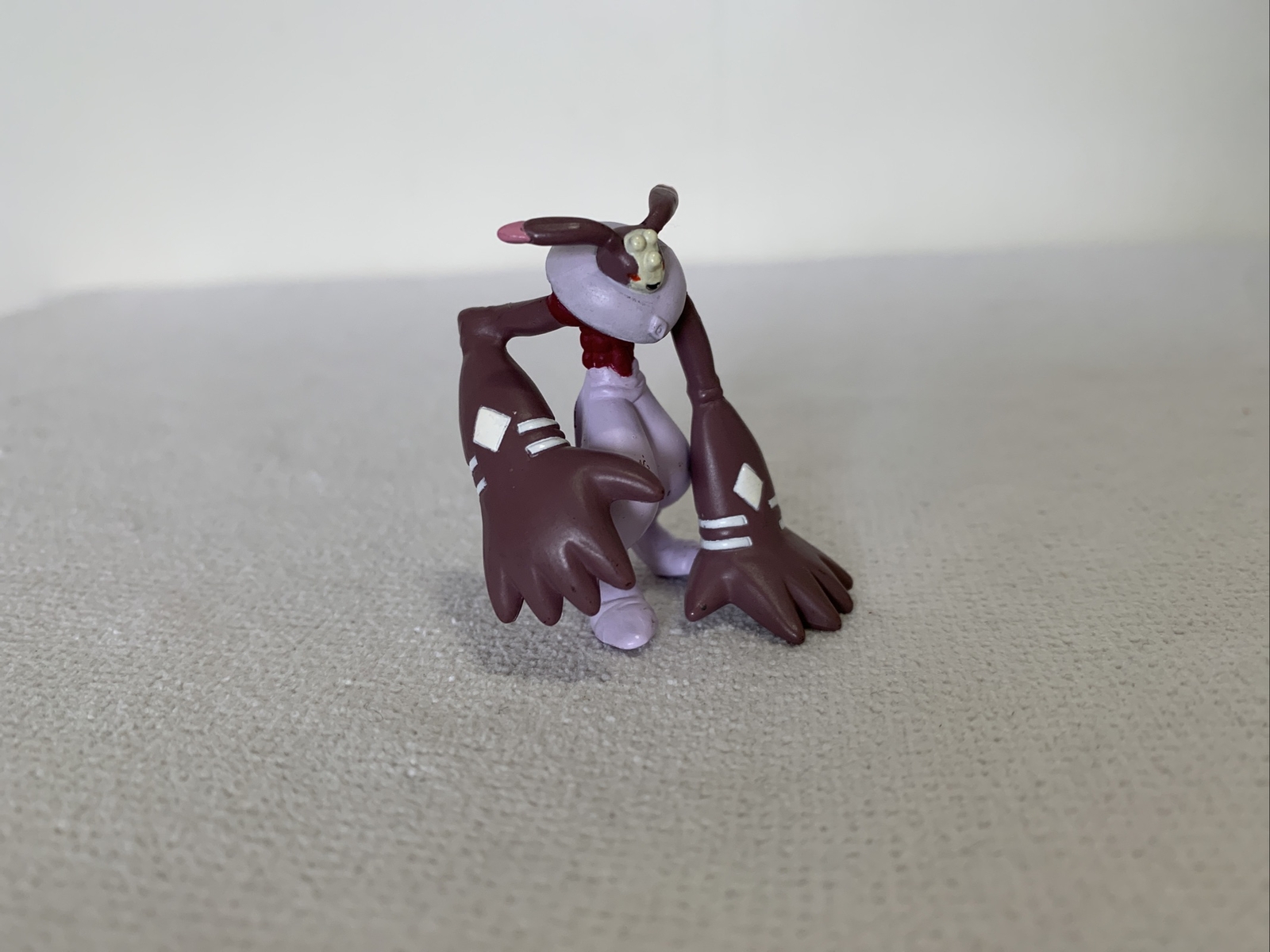 2000 Digimon Evil Antylamon Andiramon Mini Figure 1.75" PVC Bandai H-T ...