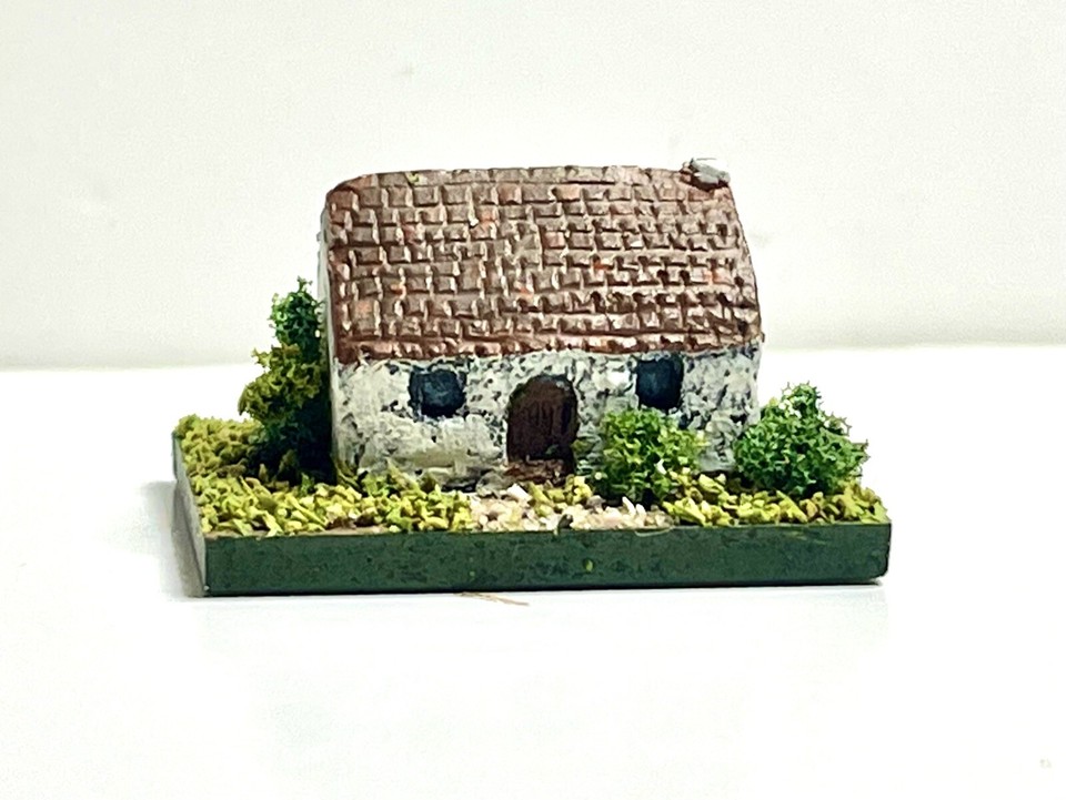 3mm Wargame Terrain - Pack of 10 X 3mm Buildings - Wargame Scenery ...