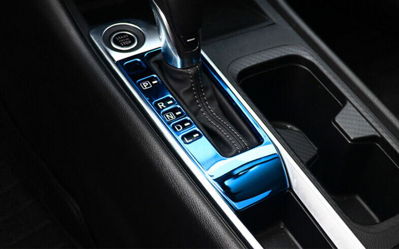 Steel Blue Central Console Gear Shift Frame 1PC For Nissan Sentra ...