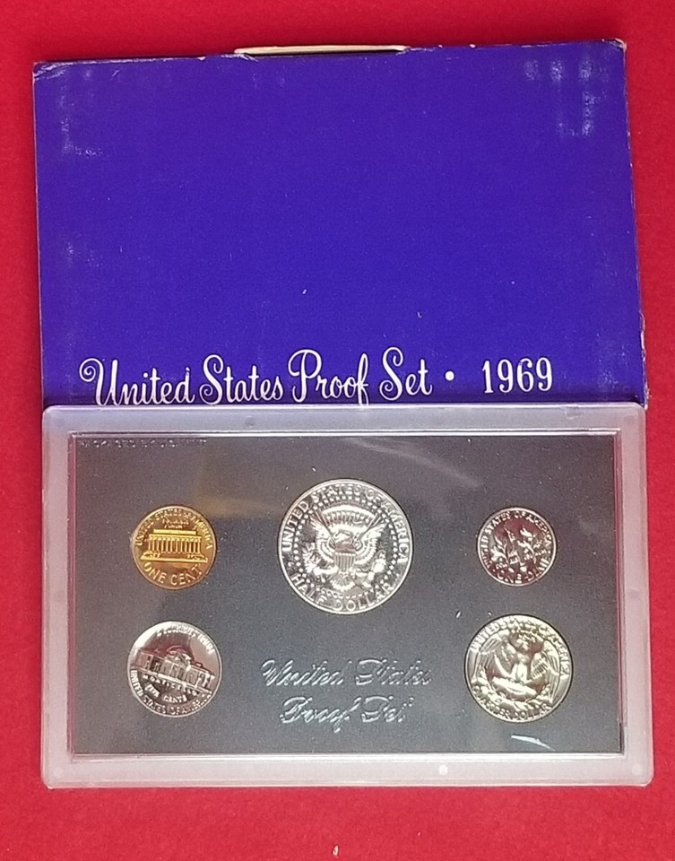 1969 US Proof Set Original Packaging | eBay